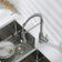 Genova Commercial Style Single Handle Pull Down Kitchen Sink Faucet