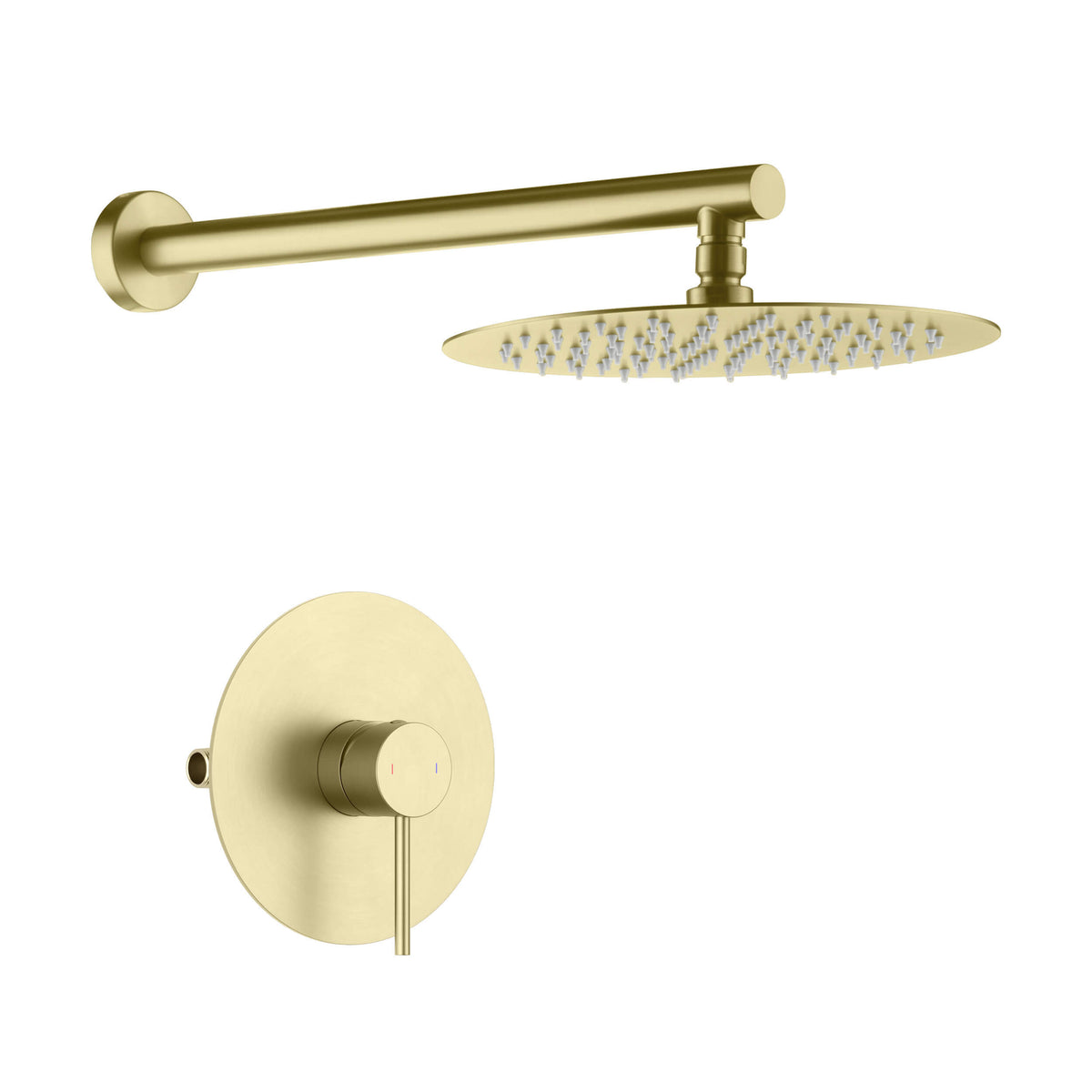 Halo Pressure Balanced Single Function Wall Mount Shower System with R